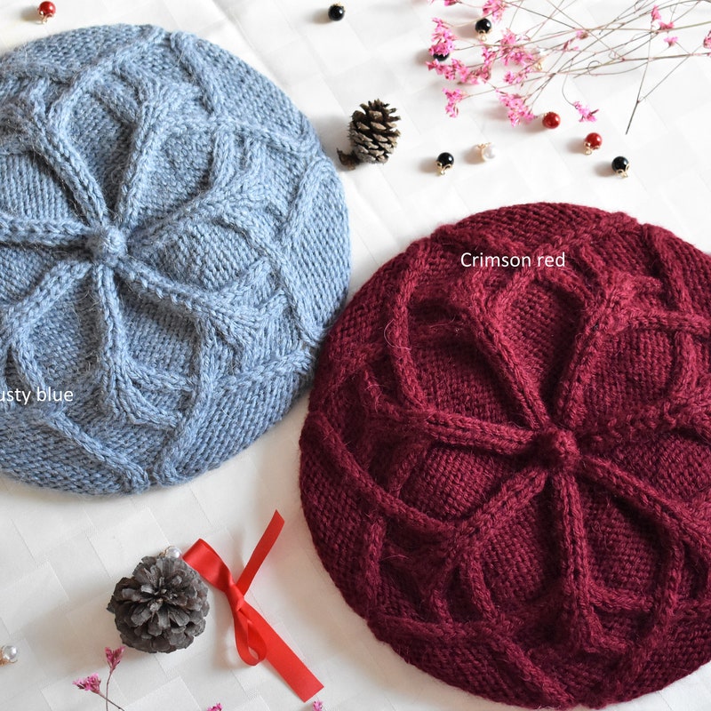 Knitted Tam Hat - Etsy