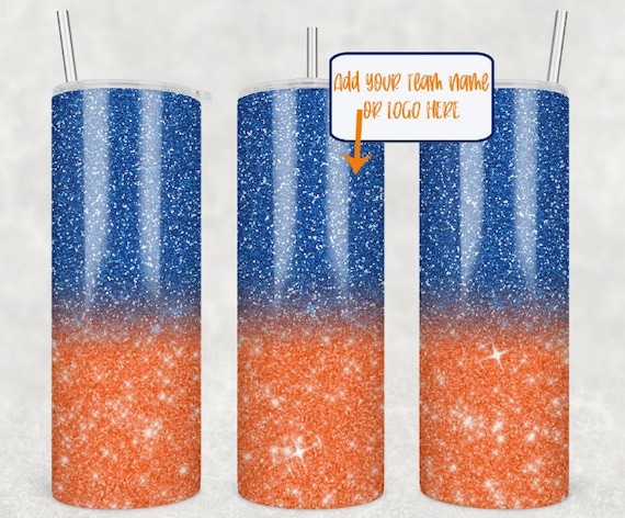 20oz Blue and Orange Ombre Sublimation Tumbler Png - Etsy