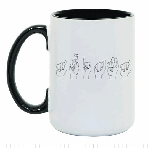 ASL Gift Sign Language Gift Gift for Deaf ASL Teacher - Etsy