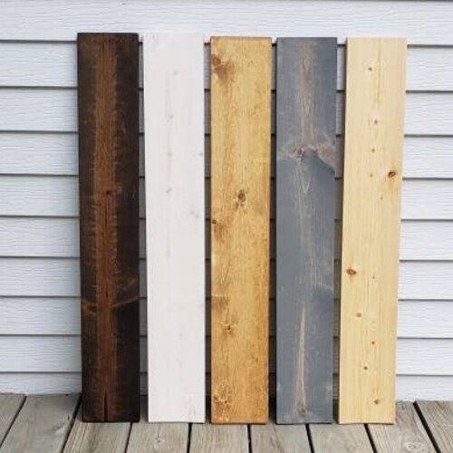 Unfinished Wood Diy Project Unfinished Wood Sign Stained - Etsy