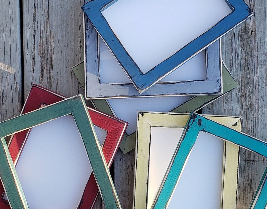 Wood Picture Frames Custom Sizes Many Weathered Color Options Available ...