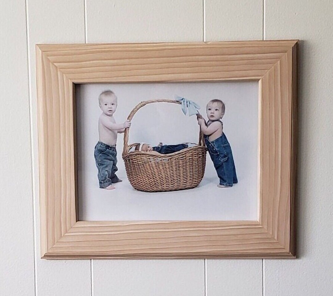 Custom Wood Picture Frames Custom Sizes Many Color Options Great for ...