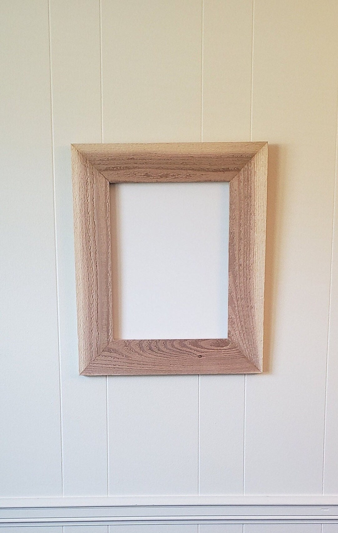 Rustic Cedar Wood Picture Frames Custom Handmade Sizes - Color Options ...