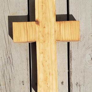 Solid Wood Cross - Heavy 1.5" Thick Various Sizes Available - Etsy