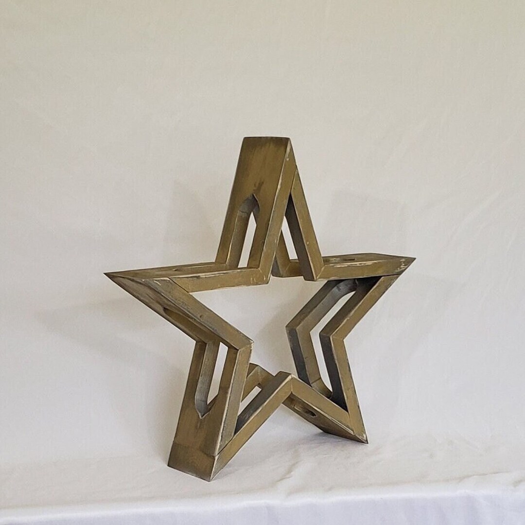 Wooden Stars Cutout All Sizes and Lots of Colors Available Farmhouse ...