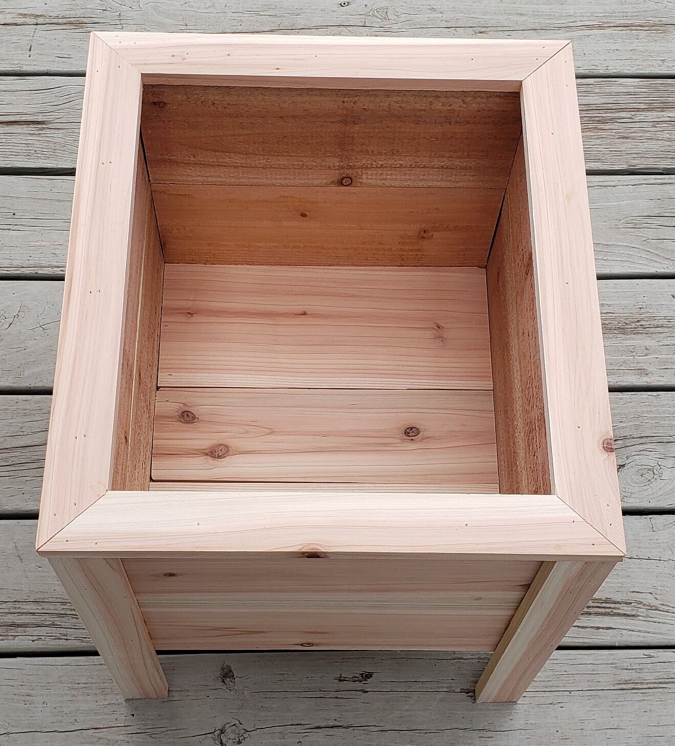 Cedar Planter Box Mothers Day Gift for Her 17"x 16"x15" Free Shipping ...