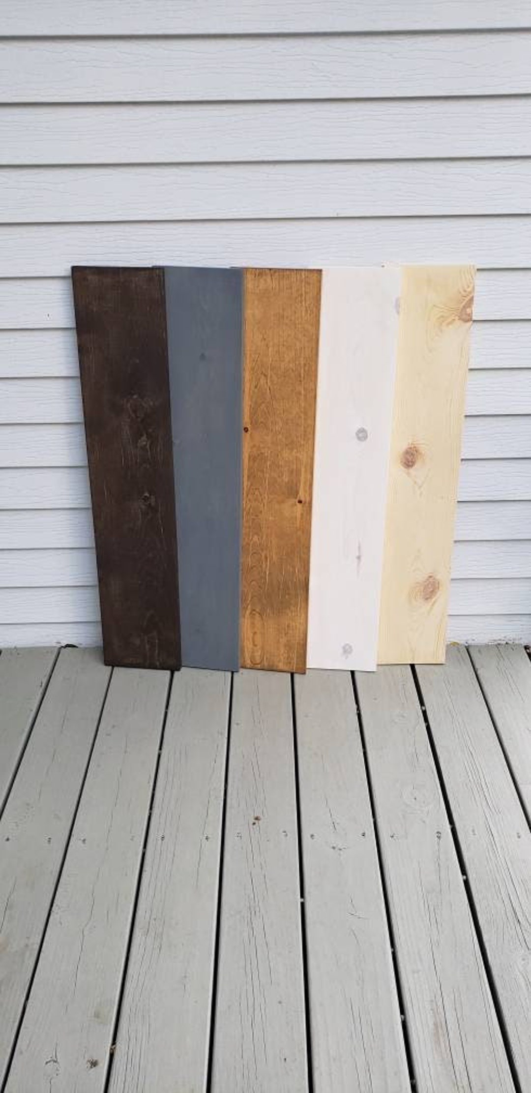 Unfinished Pine Wood Sign: DIY Art Board, Stained Plaque (36"x 7.5") - Etsy