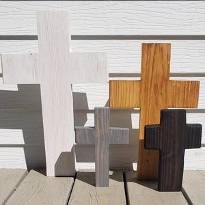 Solid Wood Cross - Heavy 1.5" Thick Various Sizes Available - Etsy