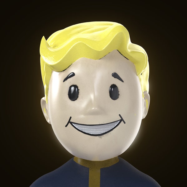 Fallout 3d Print Head - Etsy