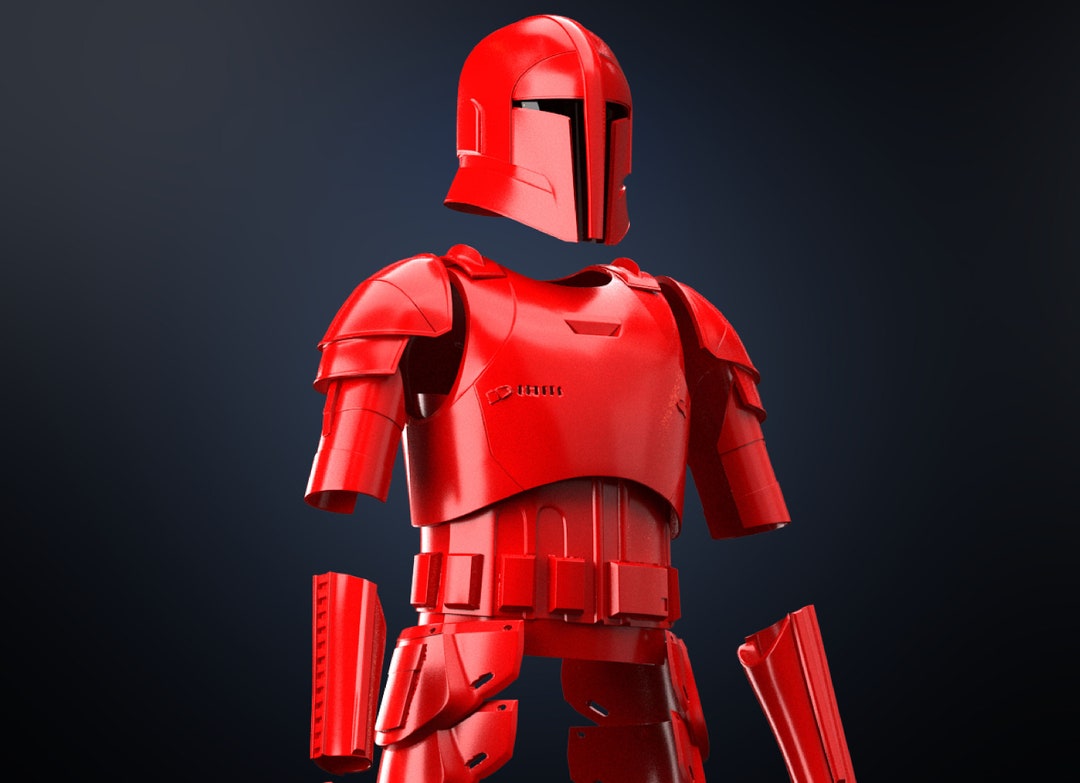 Praetorian Guard Armor + Helmet | THE Mandalorian | Helmet | 3d Print ...