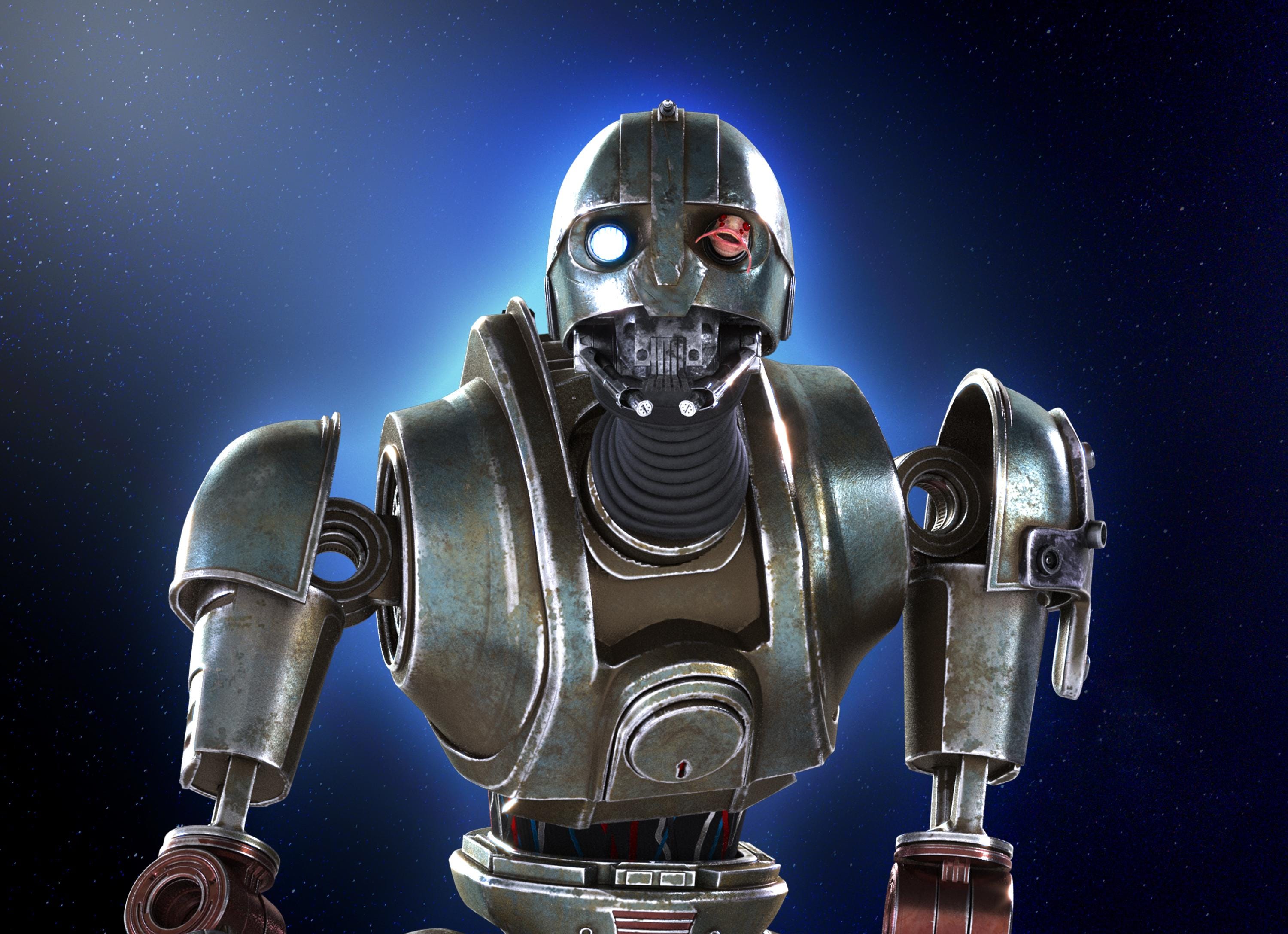 SM-33 Droid 1:1 Statue |star Wars | Skeleton Crew | 3d Print Model Stl ...