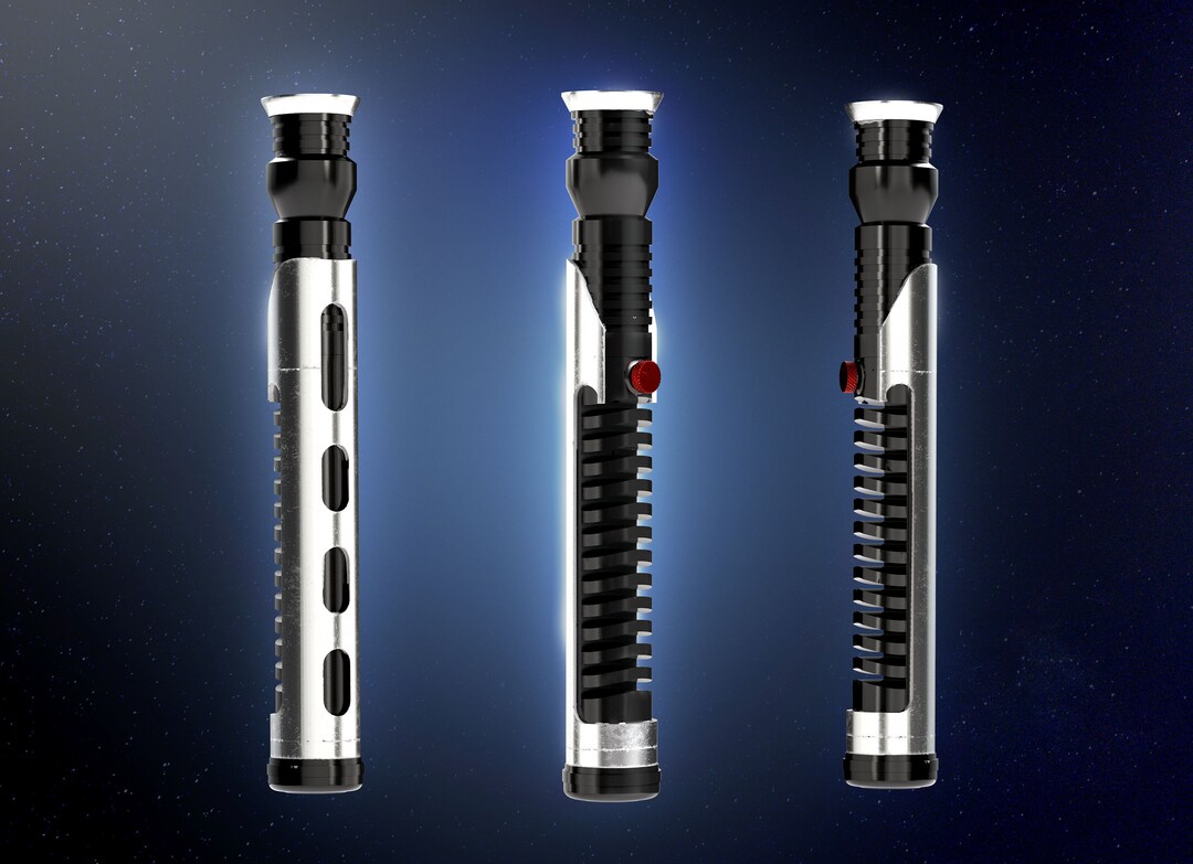 Quigon Jinn Lightsaber | Star Wars | 3d Print Model - Etsy