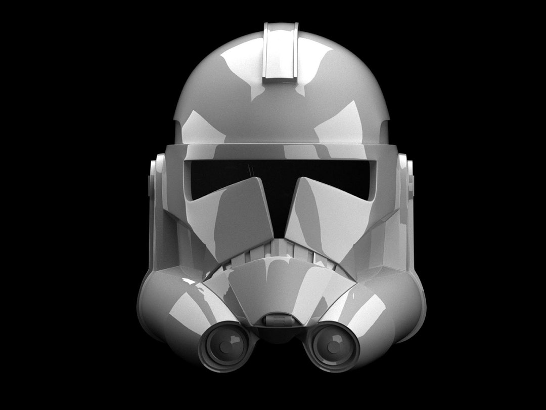 Clone Helmet the Clone Wars Phase 2 Star Wars 3d Print Model - Etsy