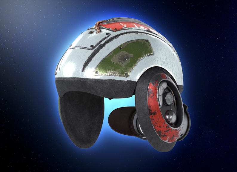 Anakin Skywalker | Podracing Helmet | Star Wars | Phantom Menace | 3d ...