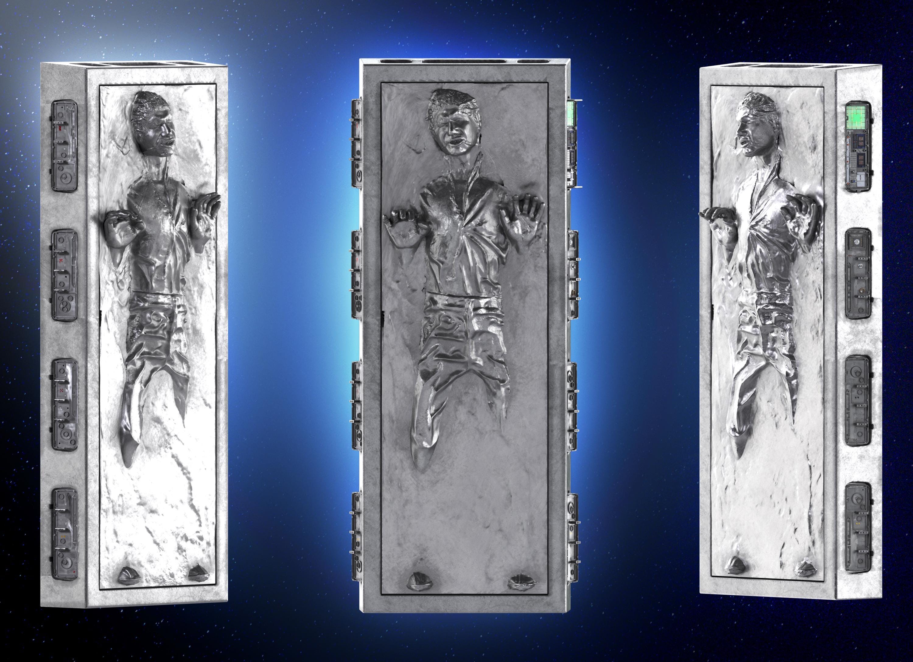 Han Solo in Carbonite Full Panels |star Wars| Empire Strikes Back|3d ...