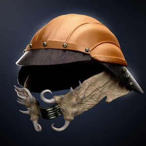 Lando Calrissian Skiff Guard Helmet Star Wars Return of the Jedi 3d ...