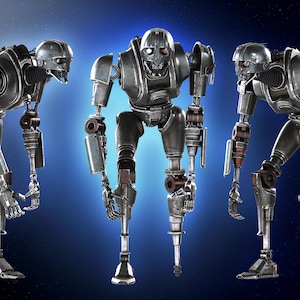 SM-33 Droid 1:1 Statue |star Wars | Skeleton Crew | 3d Print Model Stl ...