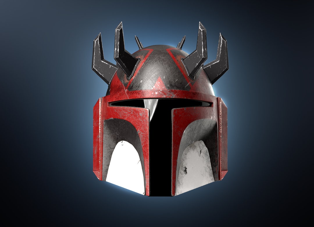 Mauldalorian | Ahsoka | Darth Maul | Death Watch | Mandalorian Helmet ...