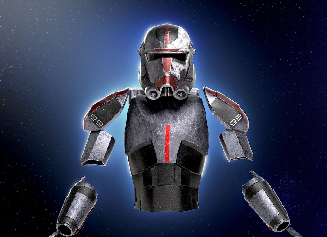 Hunter| Armor|bad Batch| Star Wars | 3d Print Model - Etsy