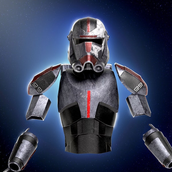 3d Printed Hunter Bad Batch - Etsy