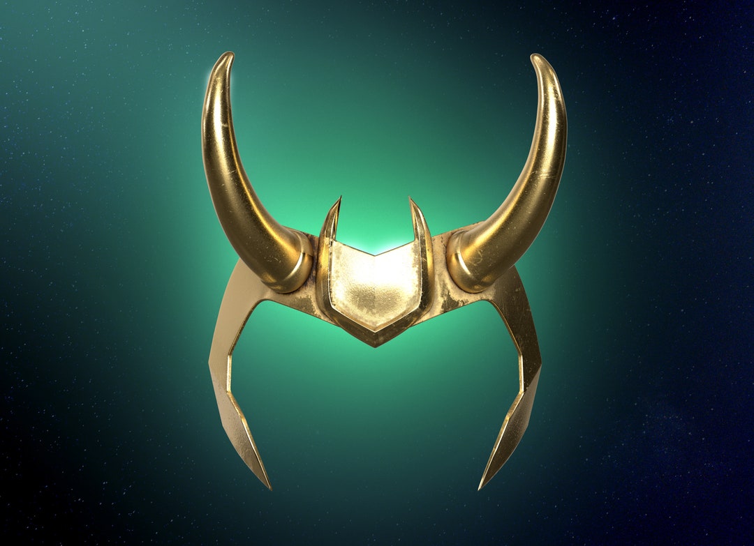 Loki Horns Mask Helmet Crown President Season 1 3d Model Print - Etsy