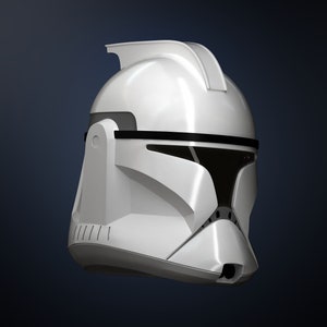 Clone | Helmet| Attack of the Clones| Phase 1| Star Wars | 3d Print ...