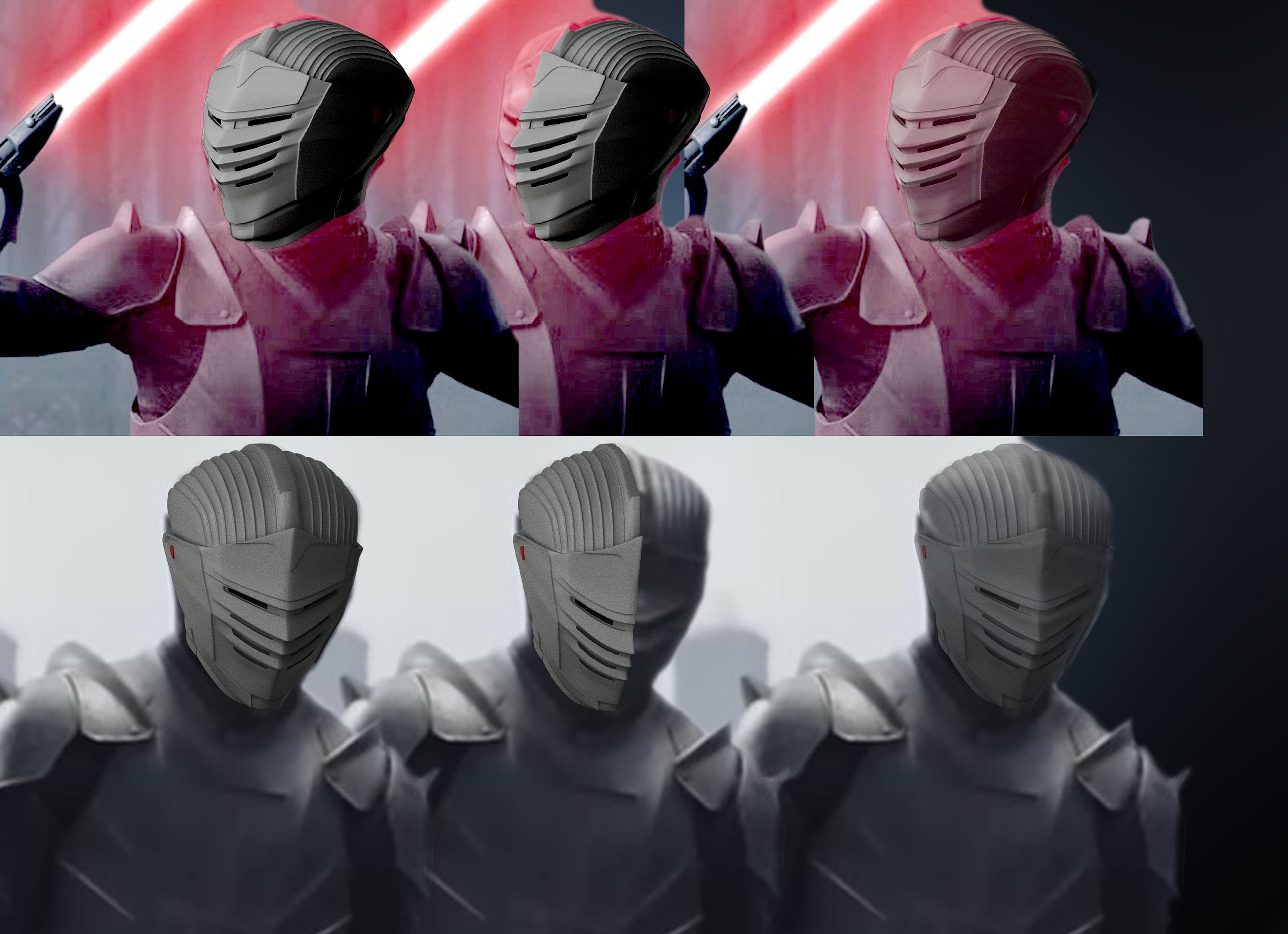 MARROK Inquisitor Helmet Ahsoka Sabine Wren Sith - Etsy