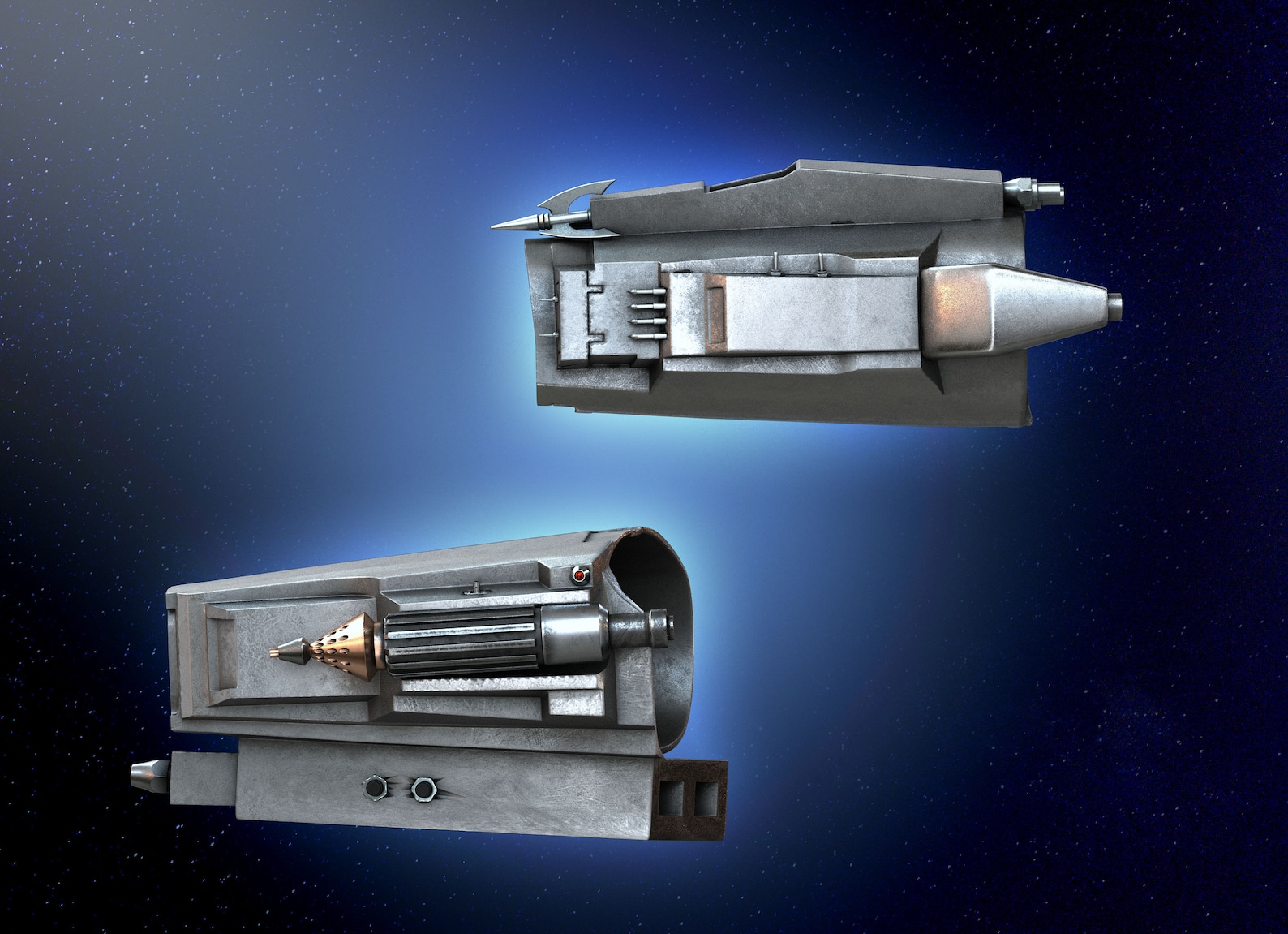 Jango Fett | Armor | Helmet | Jetpack | Plaster | Star Wars | 3d Model ...
