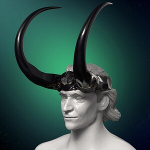 Loki Horns Glorious Purpose | Mask | Helmet | Crown | Season 2 | 3d ...