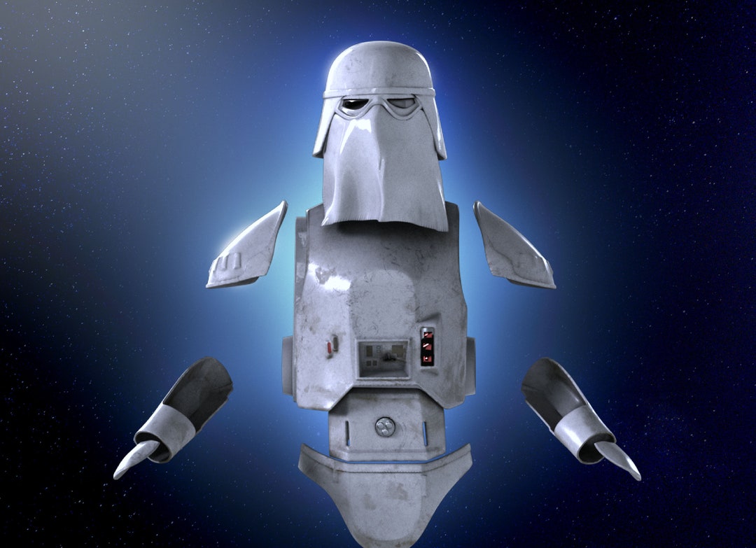Snowtrooper Helmet Armor | Star Wars | Empire Strike | Model 3d Print ...