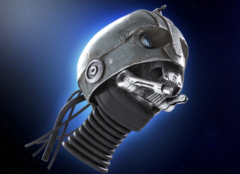 SM-33 Droid Head |star Wars | Skeleton Crew | 3d Print Model Stl - Etsy