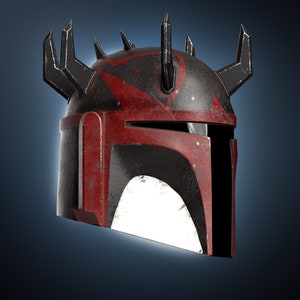 Mauldalorian | Ahsoka | Darth Maul | Death Watch | Mandalorian Helmet ...