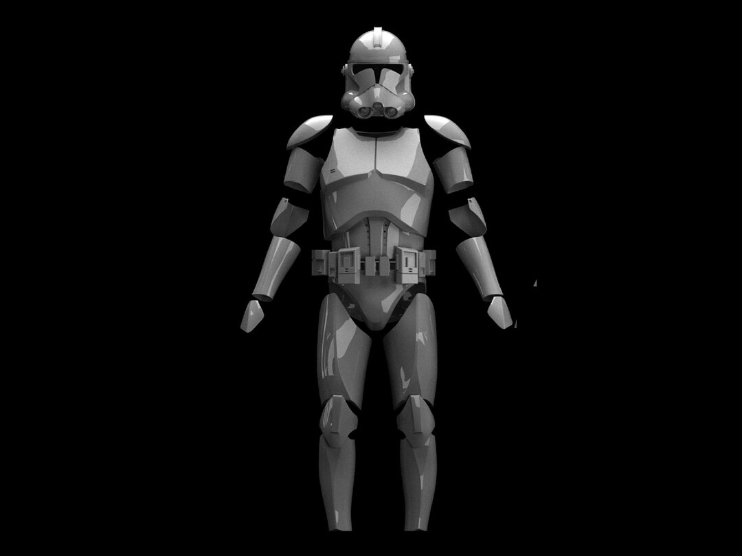 Clone Armor Phase2 Revange of the Sith Star Wars 3d - Etsy