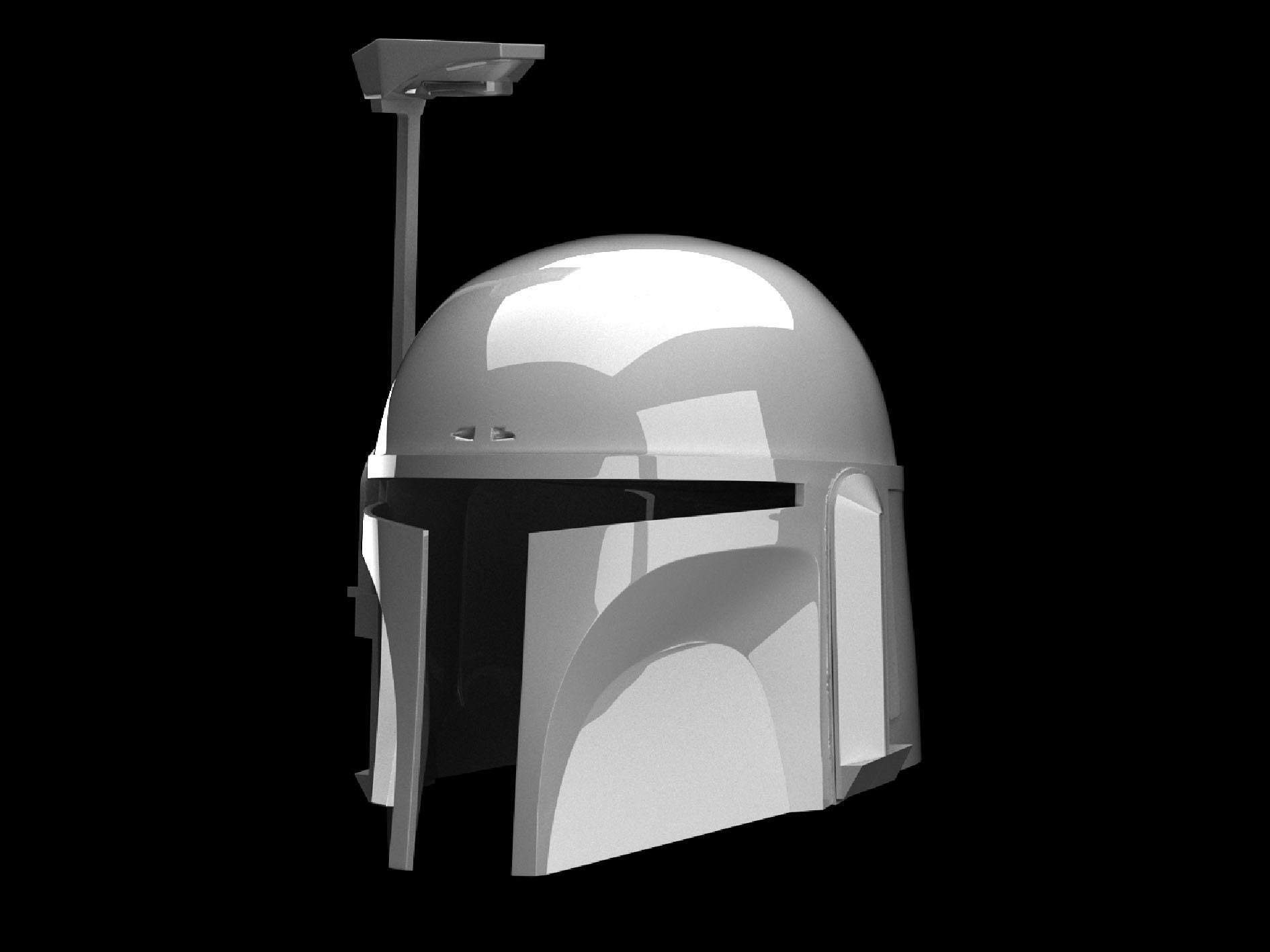 Jango Fett|helmet|attack of the Clones| Star Wars | 3d Print Model - Etsy