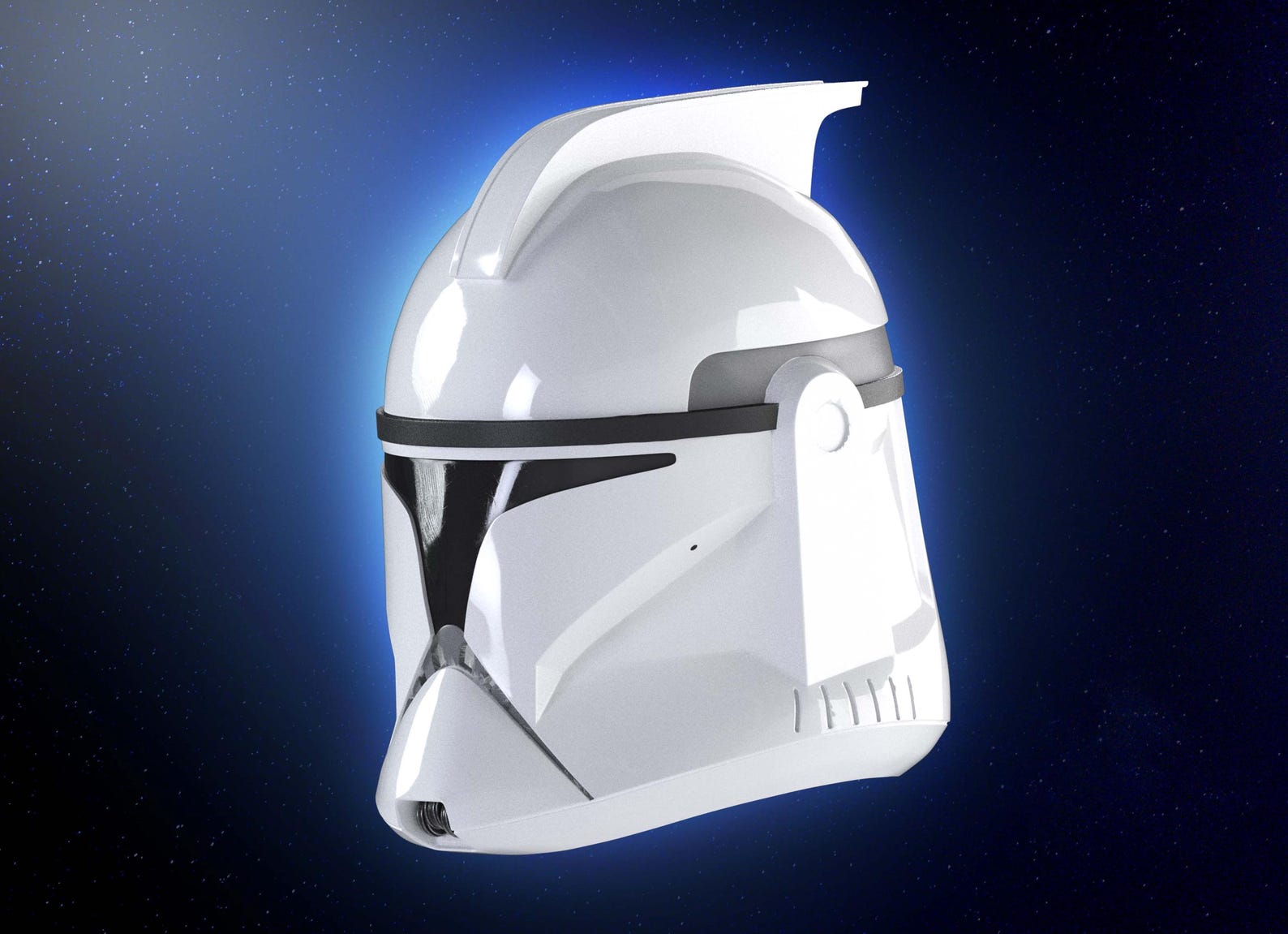 Clone | Helmet| Attack of the Clones| Phase 1| Star Wars | 3d Print ...