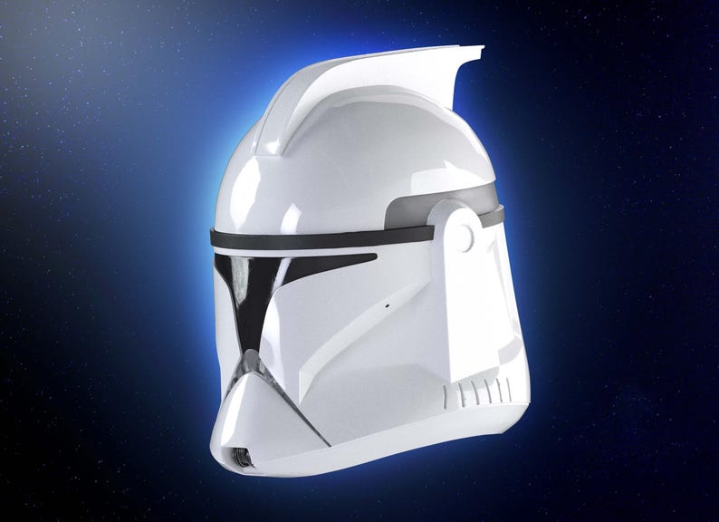 Clone | Helmet| Attack of the Clones| Phase 1| Star Wars | 3d Print ...