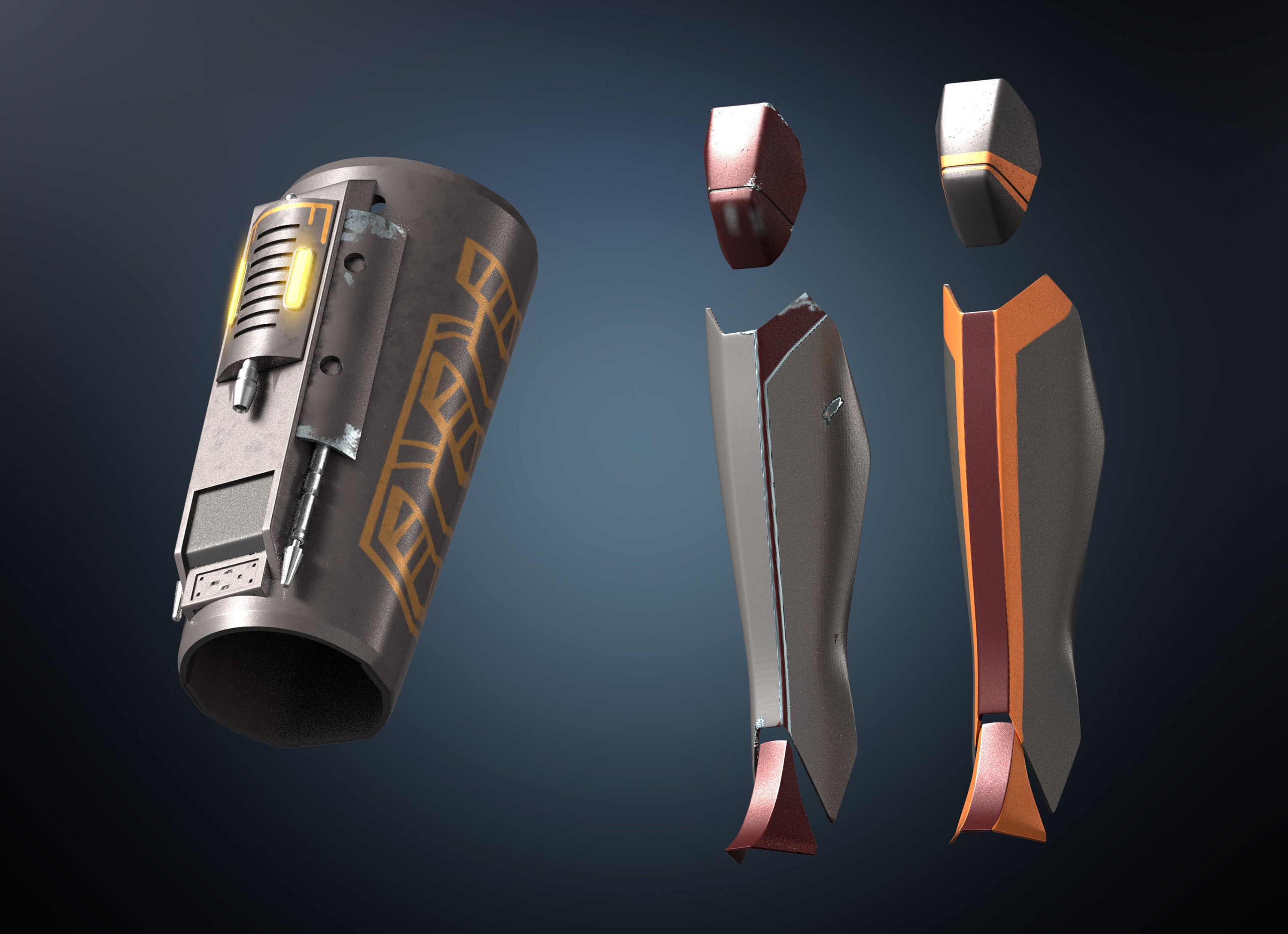 Sabine Wren Armor With Helmet 3d Model Ahsoka - Etsy UK