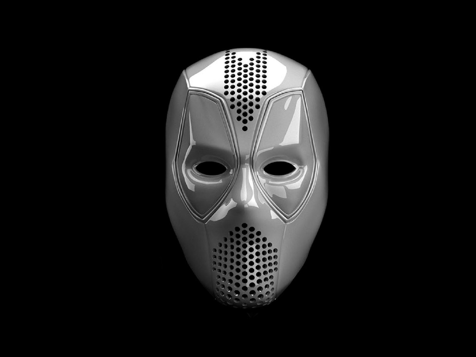 Deadpool Faceshell Mask Shell 3d Print Model - Etsy