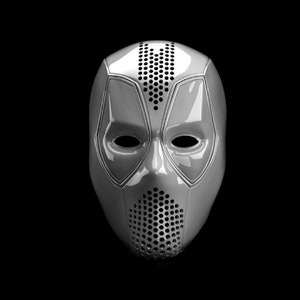 Deadpool | Faceshell Mask | Shell| 3d Print Model - Etsy