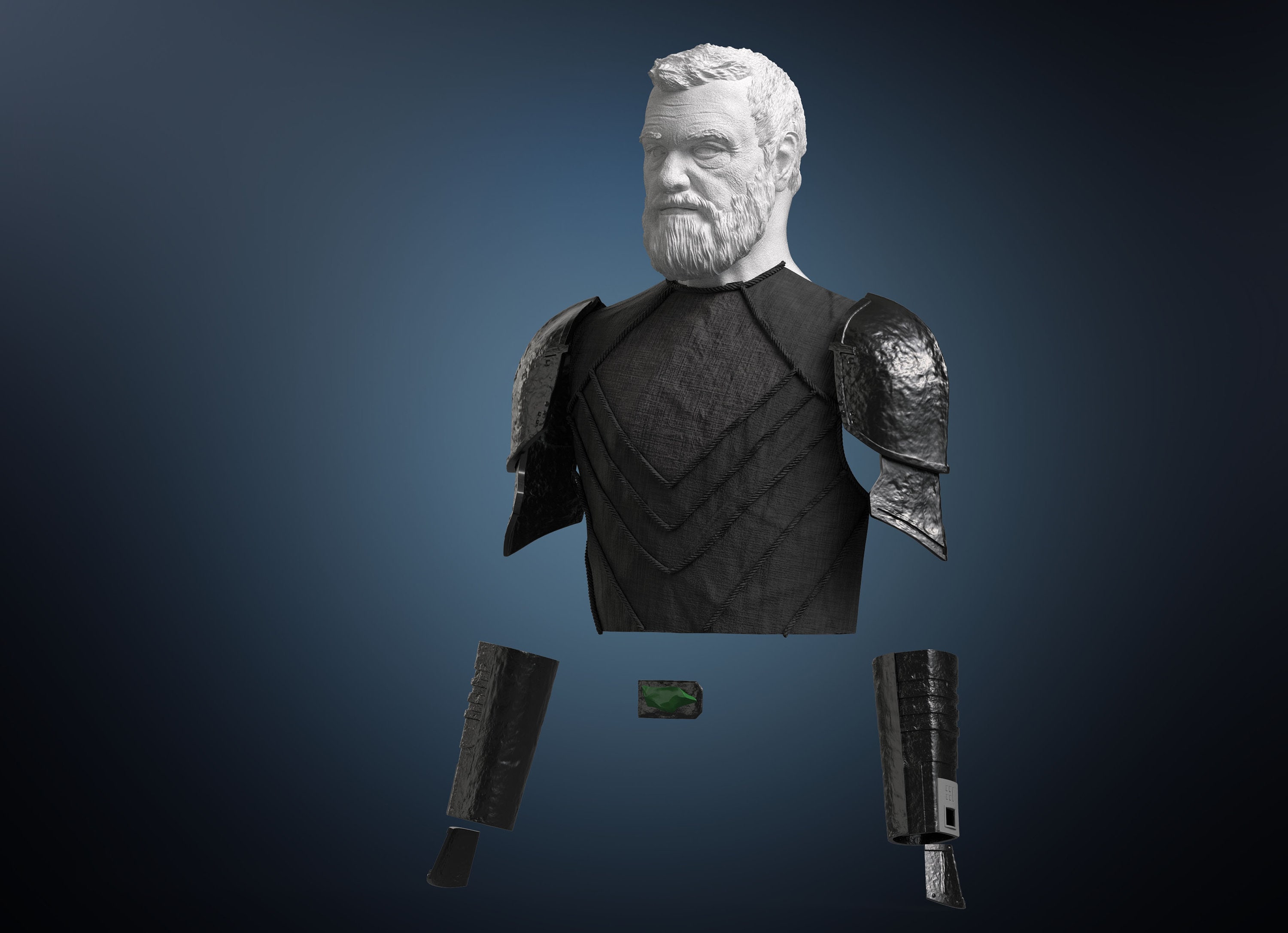 Baylon Skoll Armor Lord Ahsoka Head - Etsy UK