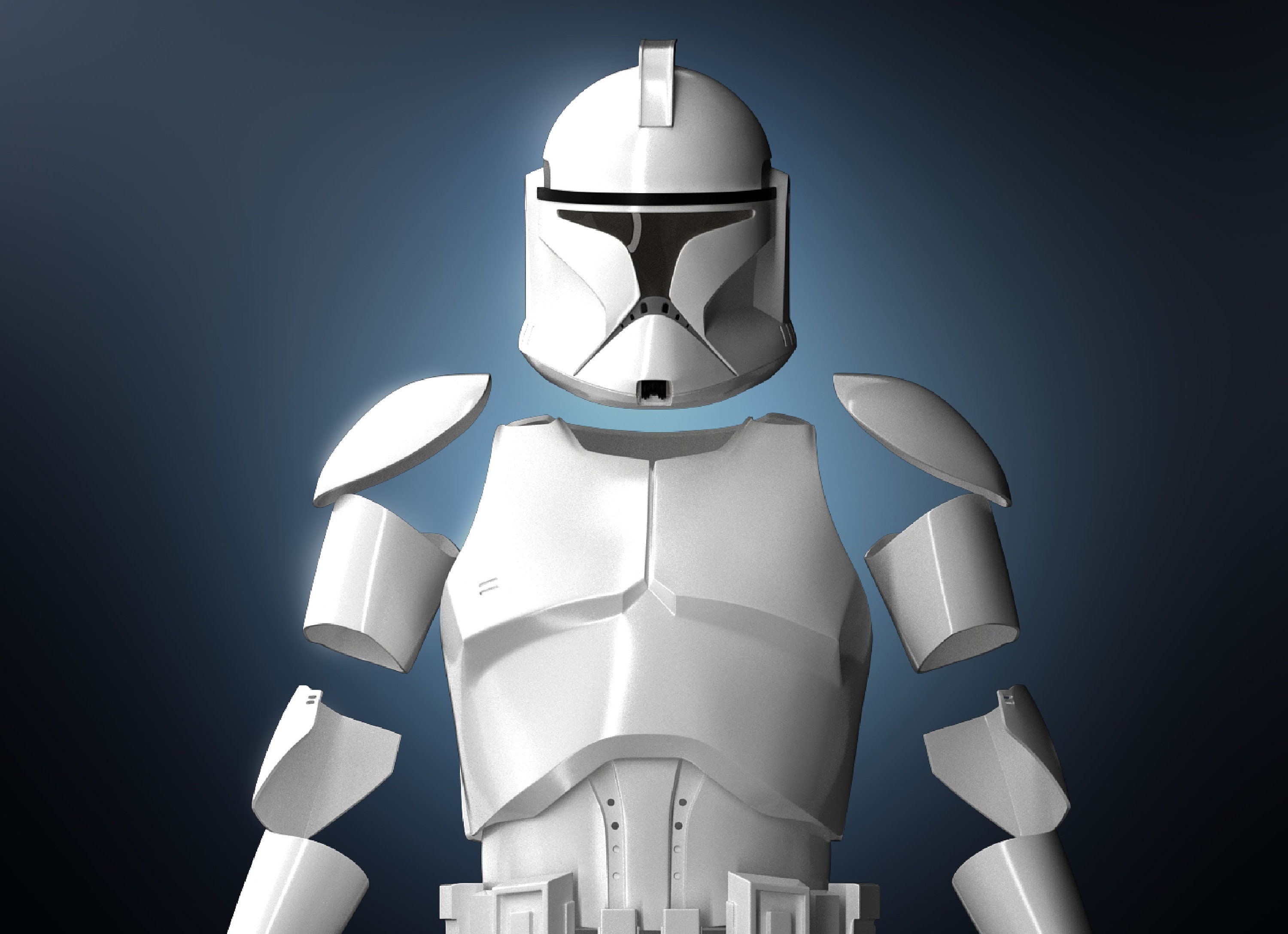 Clone Armor Phase1 Attack of the Clones Star Wars 3d - Etsy Clone Armor Phase1 Attack of the Clones Star Wars 3d - Etsy
