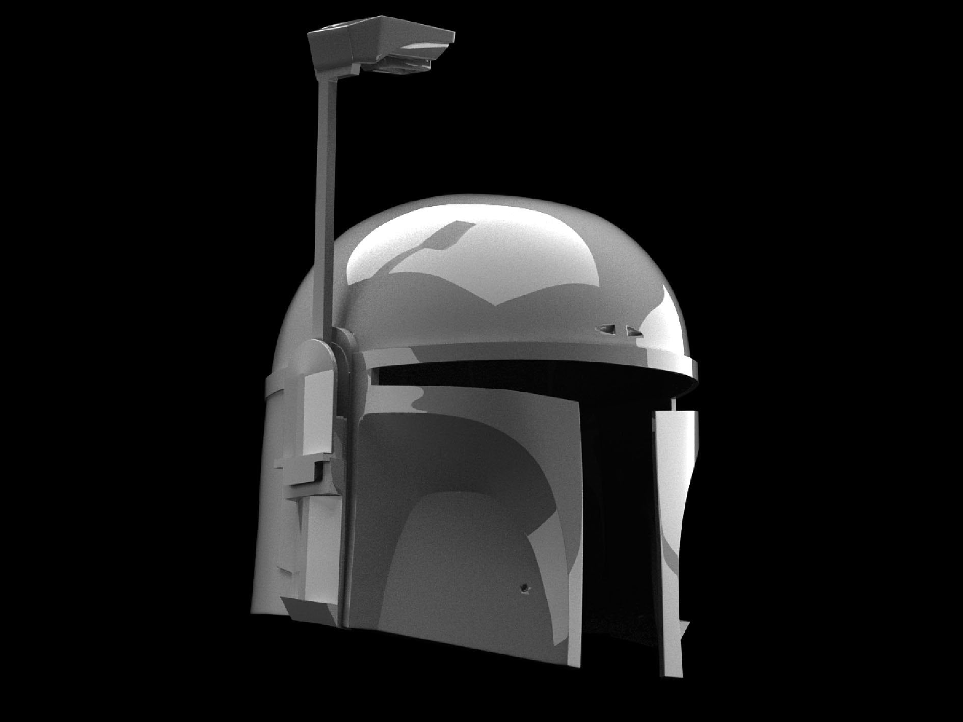 Jango Fett|helmet|attack of the Clones| Star Wars | 3d Print Model - Etsy