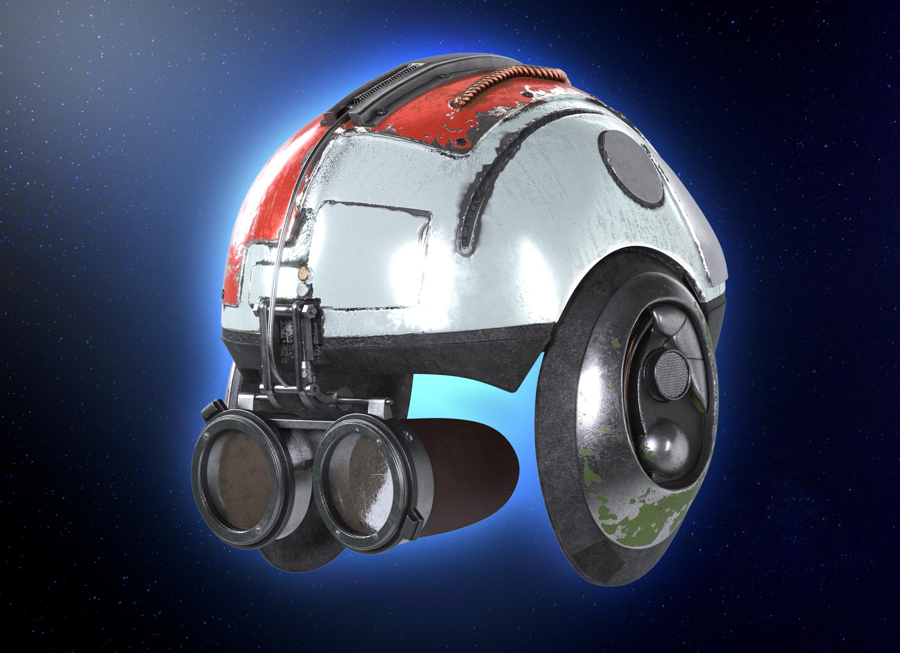 Anakin Skywalker | Podracing Helmet | Star Wars | Phantom Menace | 3d ...