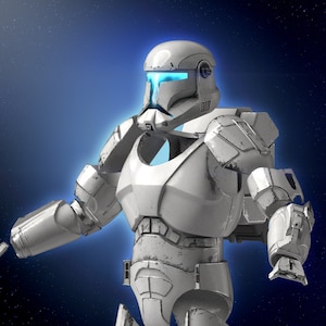 Clone Commando Gregor Armor Helmet: Star Wars 3D Print STL - Etsy