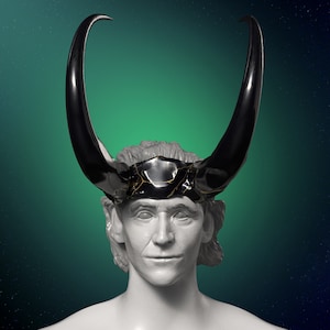 Loki Horns Glorious Purpose | Mask | Helmet | Crown | Season 2 | 3d ...