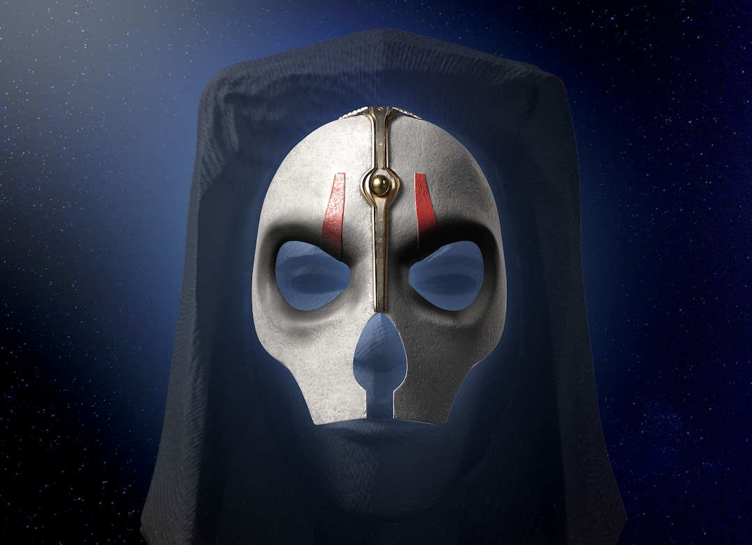 Darth Nihilus Mask Star Wars Knights of the Old Republic 3d Model Print ...