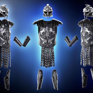 Gladiator | Maximus | Armor Helmet 3d Print Model - Etsy