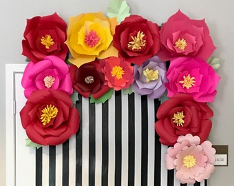 Large paper flowers | Etsy