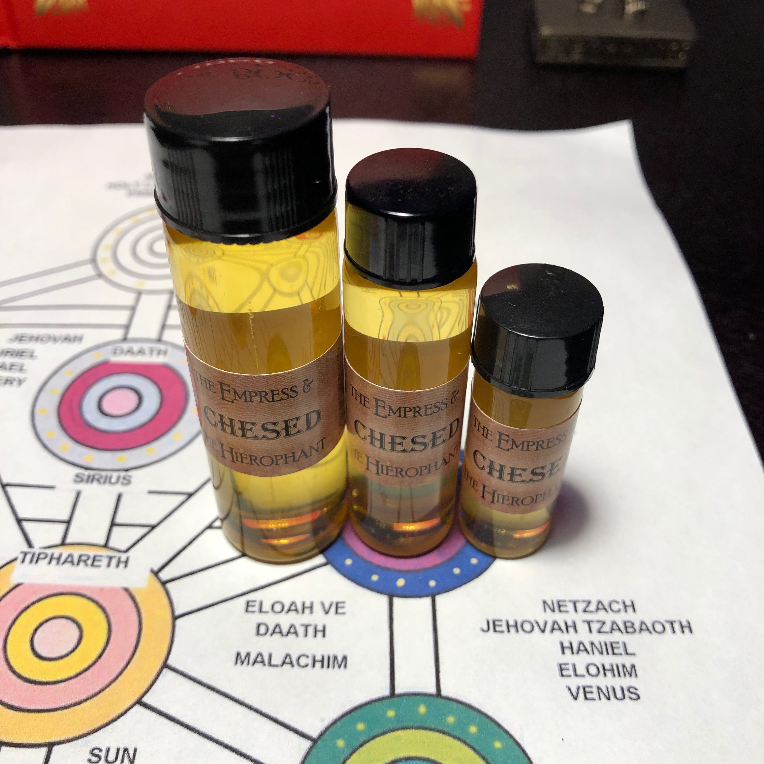 Chesed Oil (sephirotic Oil) - Etsy