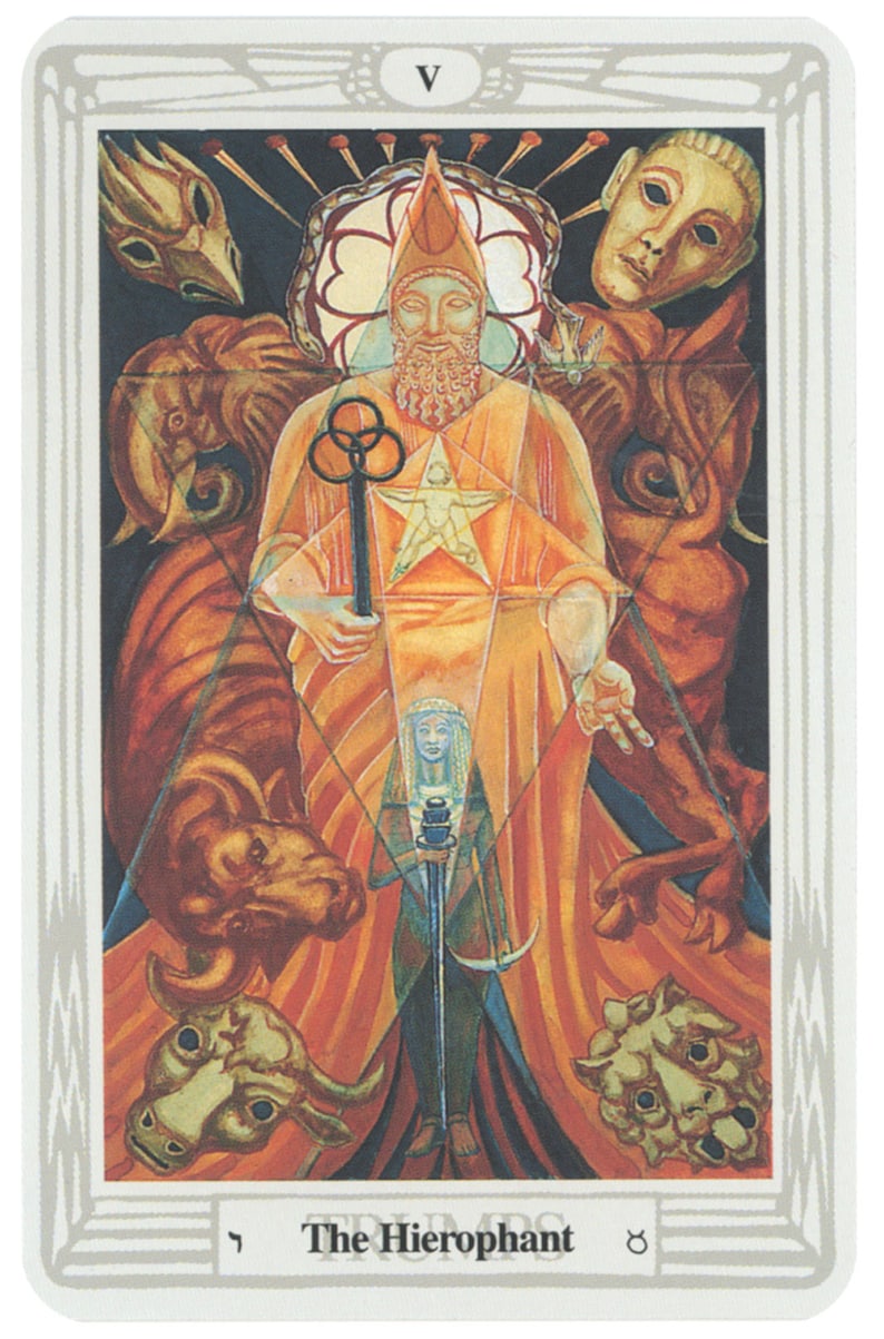 Aleister Crowley Thoth Tarot Deck – Rare Legacy Edition With Unicursal ...